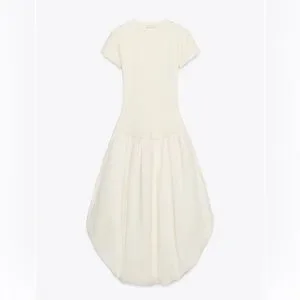 Zara | Dresses | Zara Balloon Combination Dress | Poshmark
